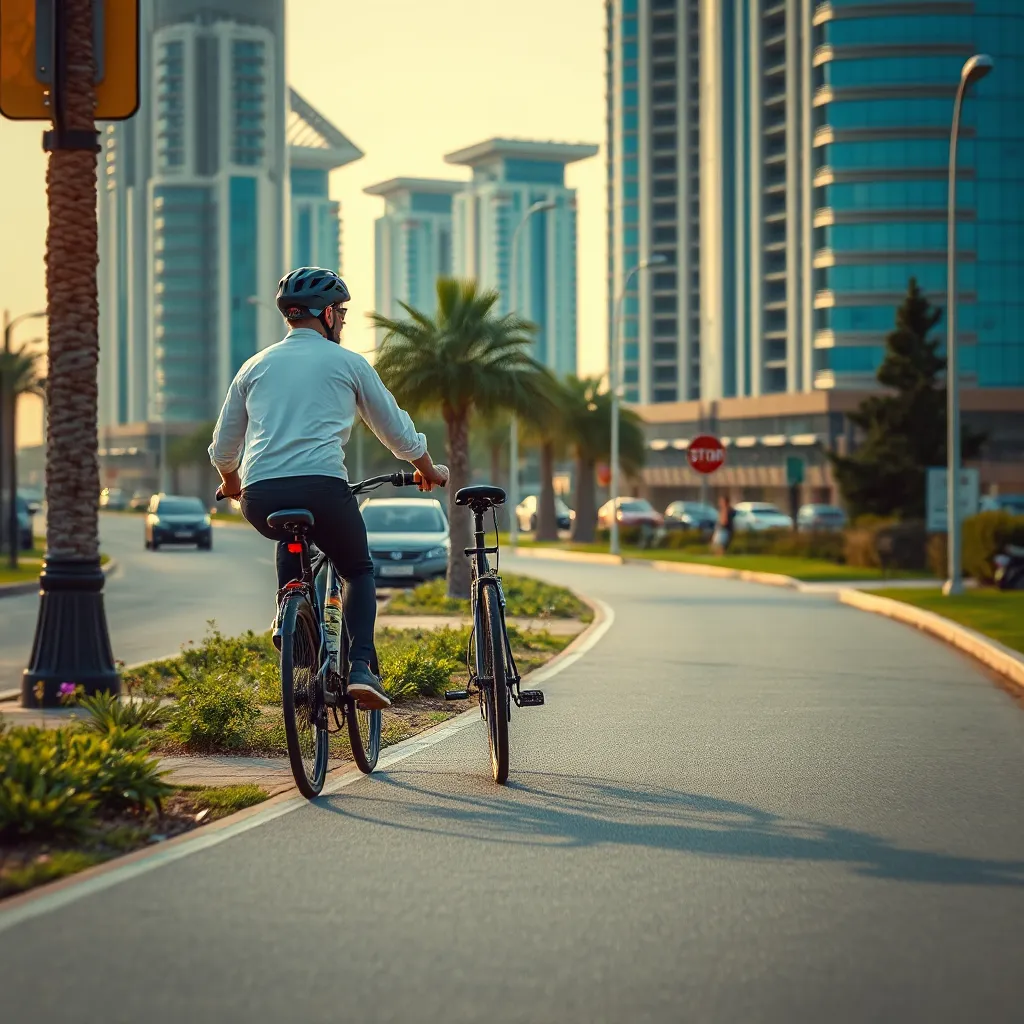 Discovering Cycling Tracks Across Dubai