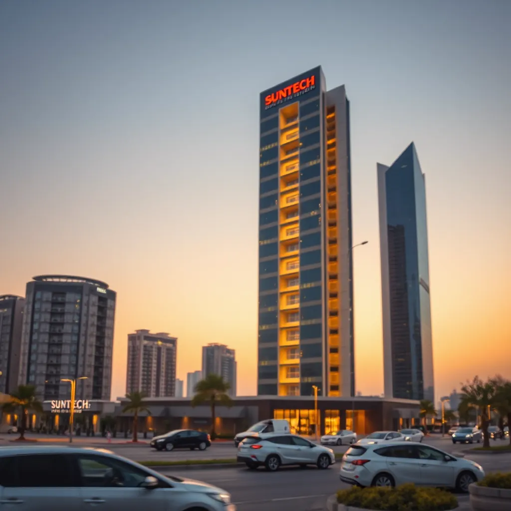 Suntech Tower: A Landmark in Dubai Silicon Oasis