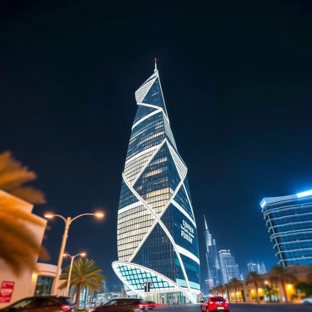 The Burlington Tower: A Modern Architectural Icon in Dubai